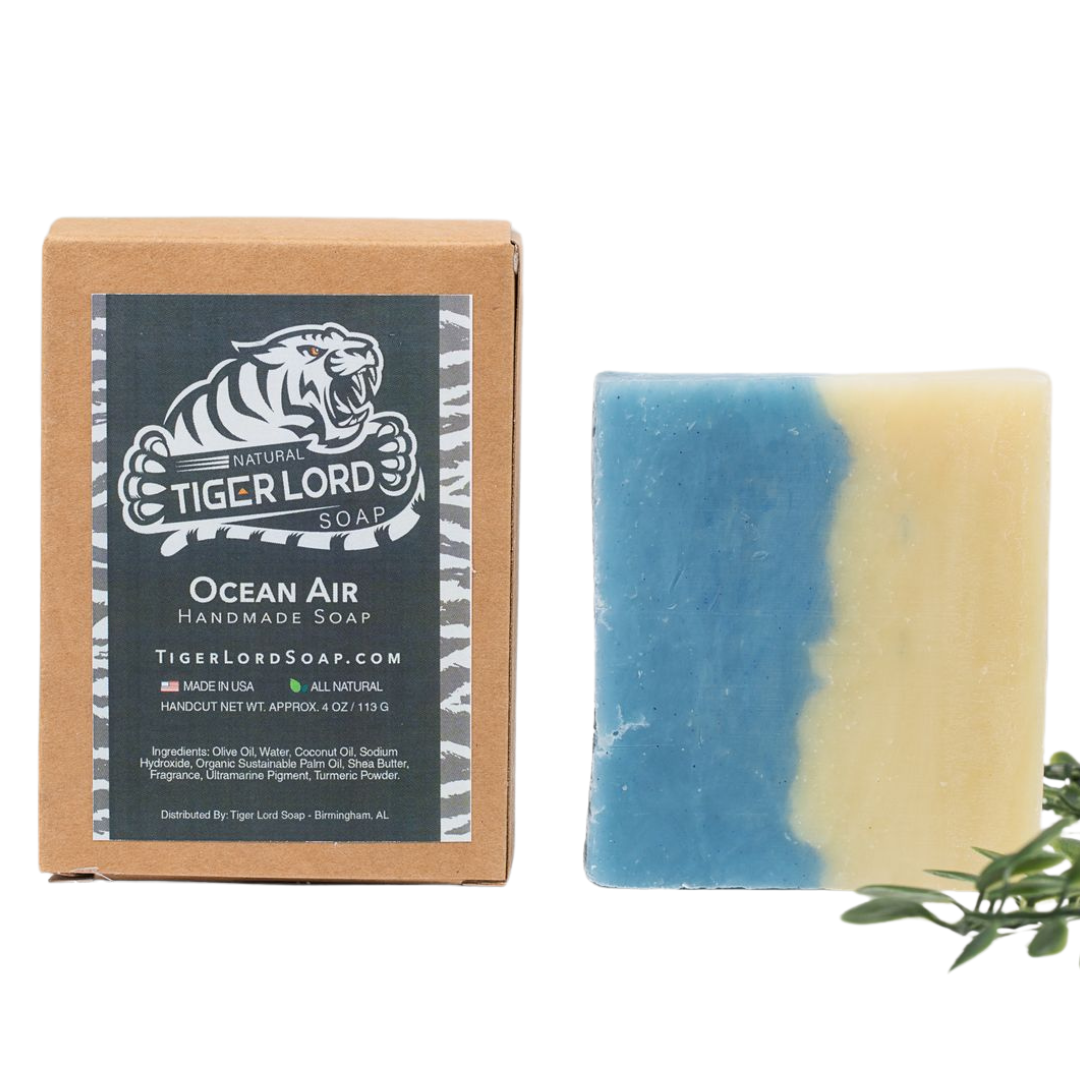 Ocean Air Handmade Soap – tigerlordsoap